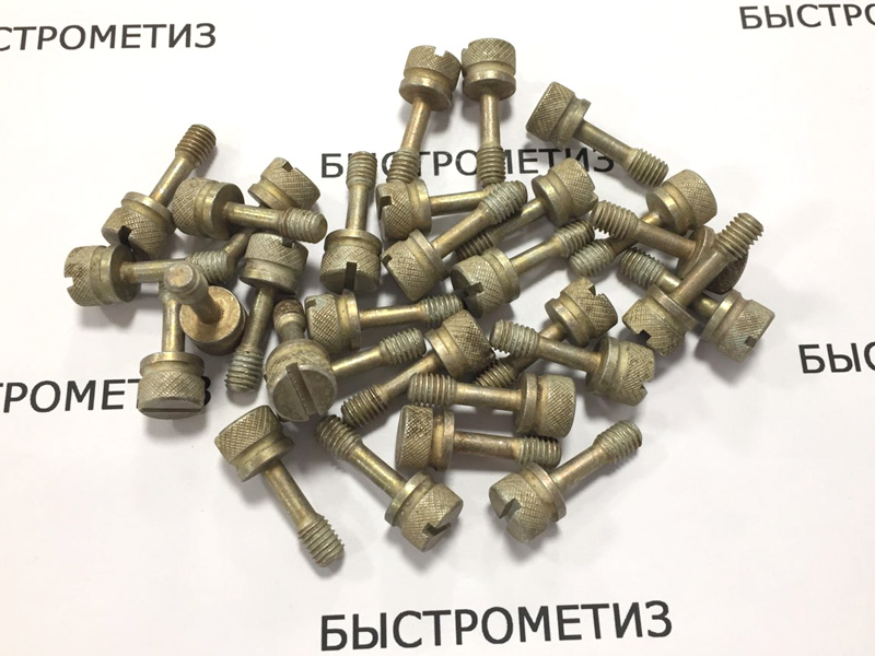 ГОСТ 10344-80 Винты с накатанной головкой невыпадающие класса точности ...